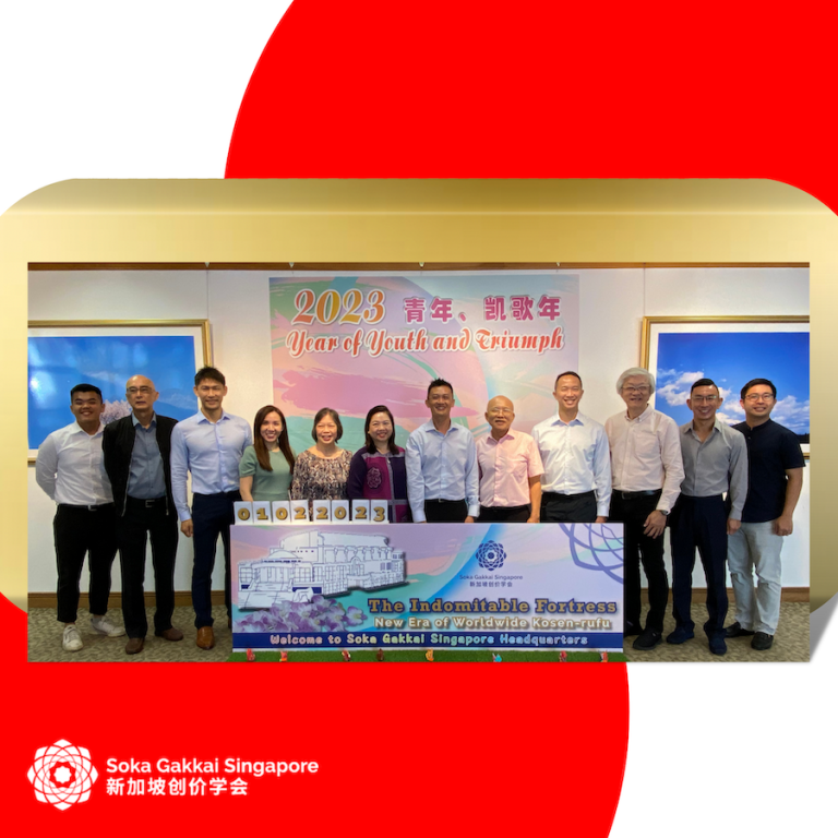 Visit by NDP 2023 Exco Chairman and Team - Soka Gakkai Singapore